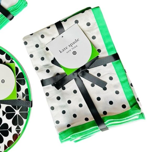 kate spade | Dining | Kate Spade New York X Target Set Of 4 Polka Dot ...